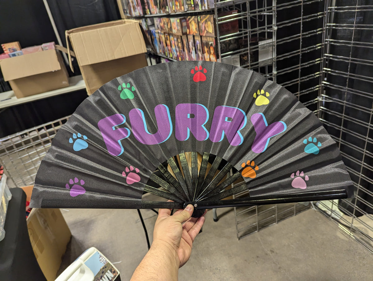 Furry Clap Fan – Pop Heart Studios